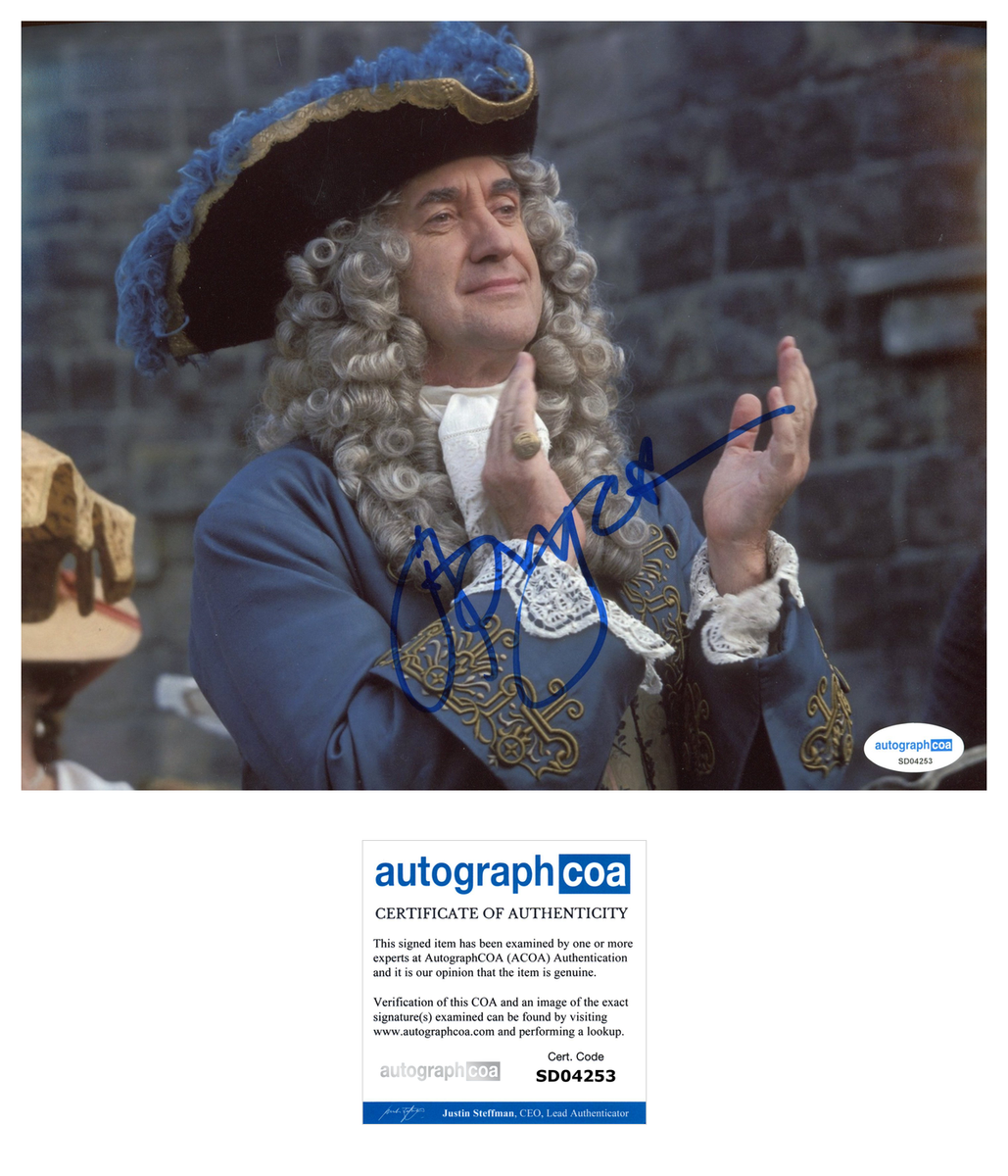 Jonathan Pryce Pirates Signed Autograph 8x10 Photo ACOA | Outlaw ...