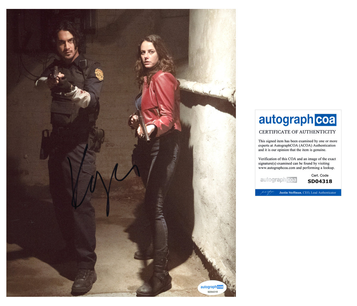 Kaya Scodelario Resident Evil Signed Autograph 8x10 Photo ACOA | Outlaw ...