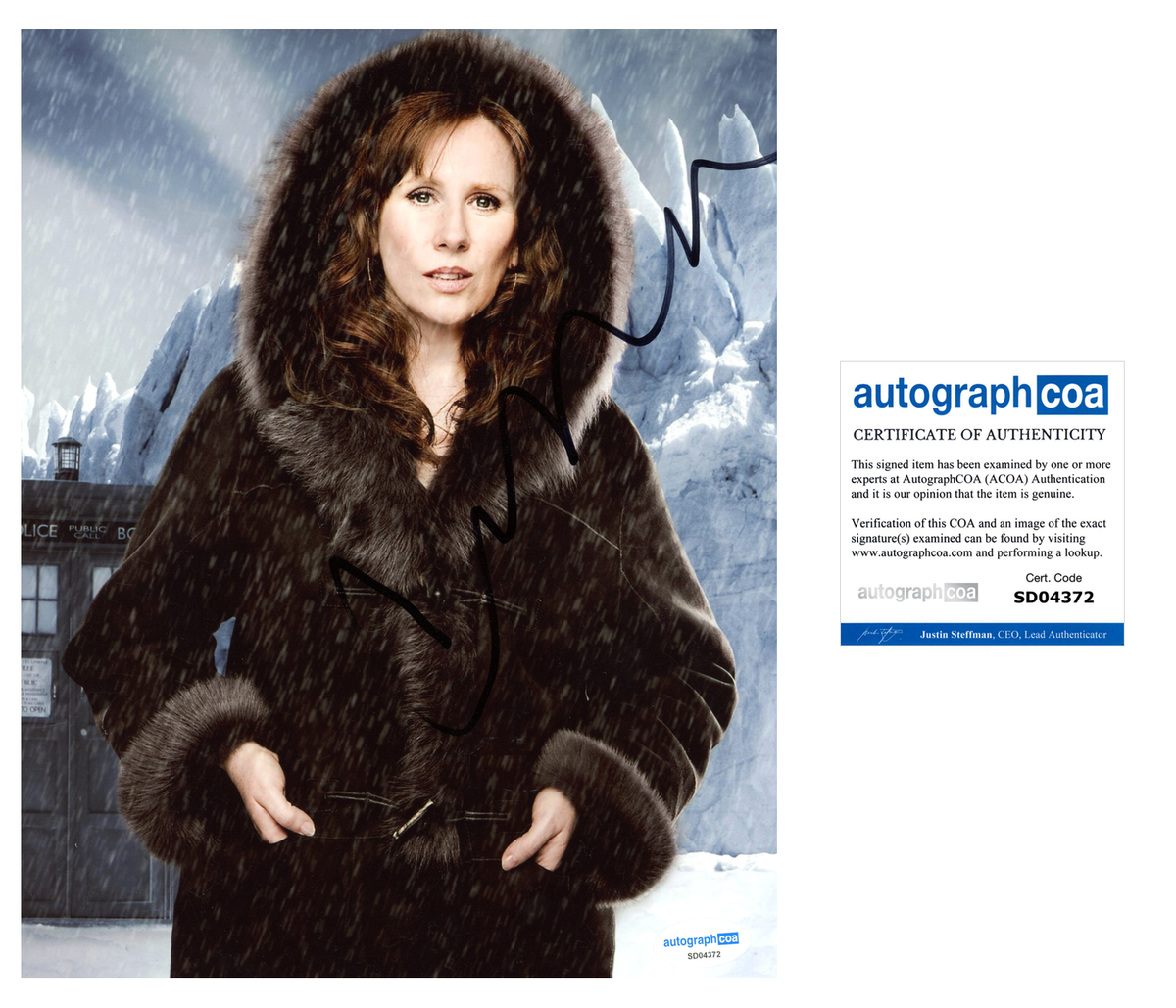 Catherine Tate Doctor Who Signed Autograph 8x10 Photo ACOA | Outlaw ...