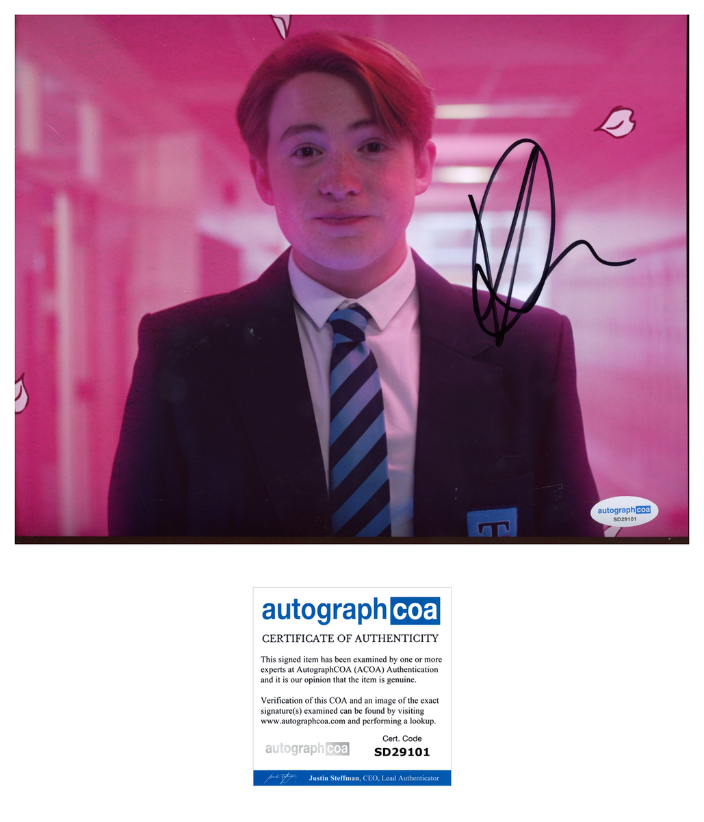 Kit Connor Heartstopper Signed Autograph 8x10 Photo ACOA | Outlaw ...