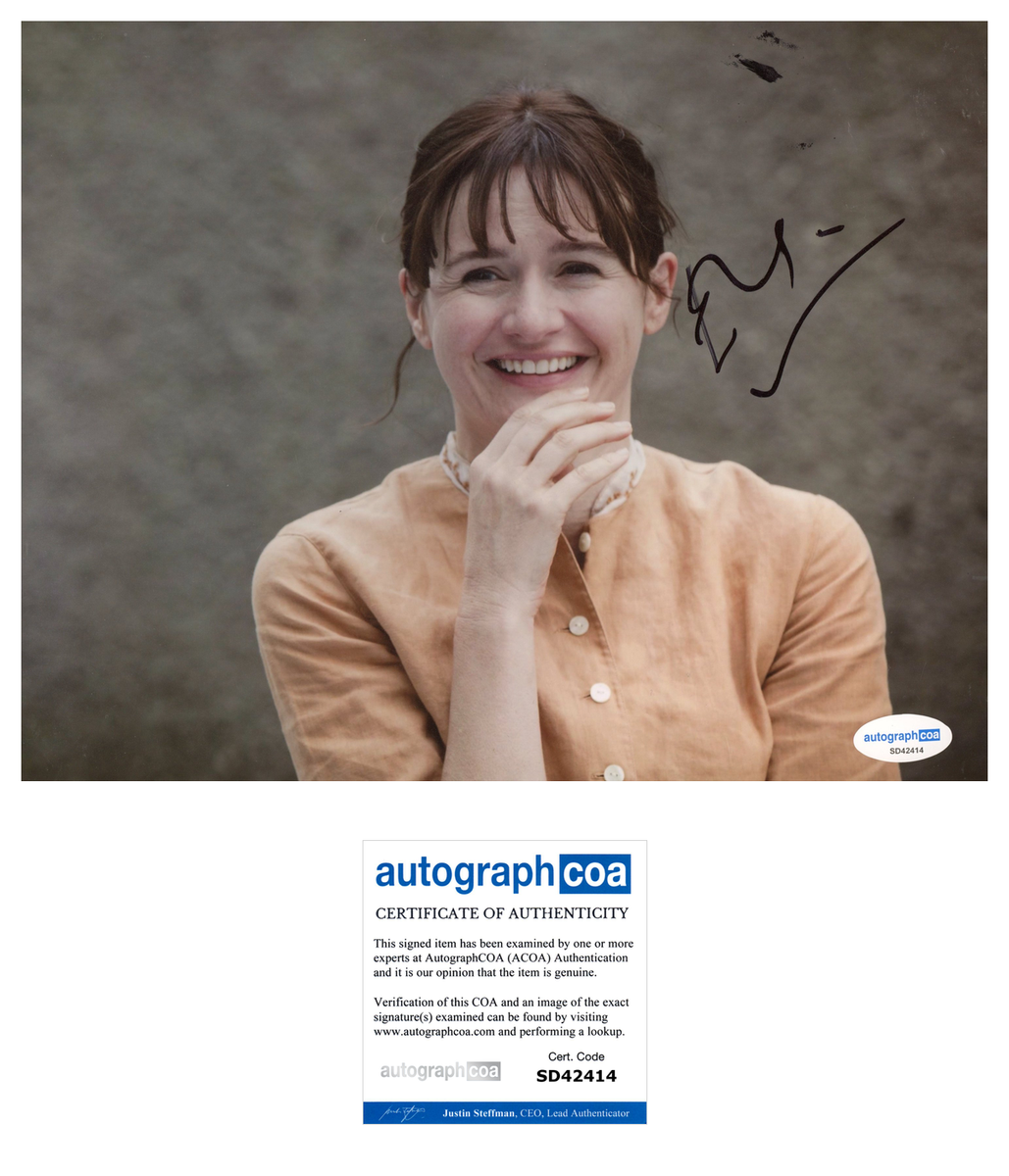 Emily Mortimer Sexy Signed Autograph 8x10 Photo ACOA | Outlaw Hobbies ...