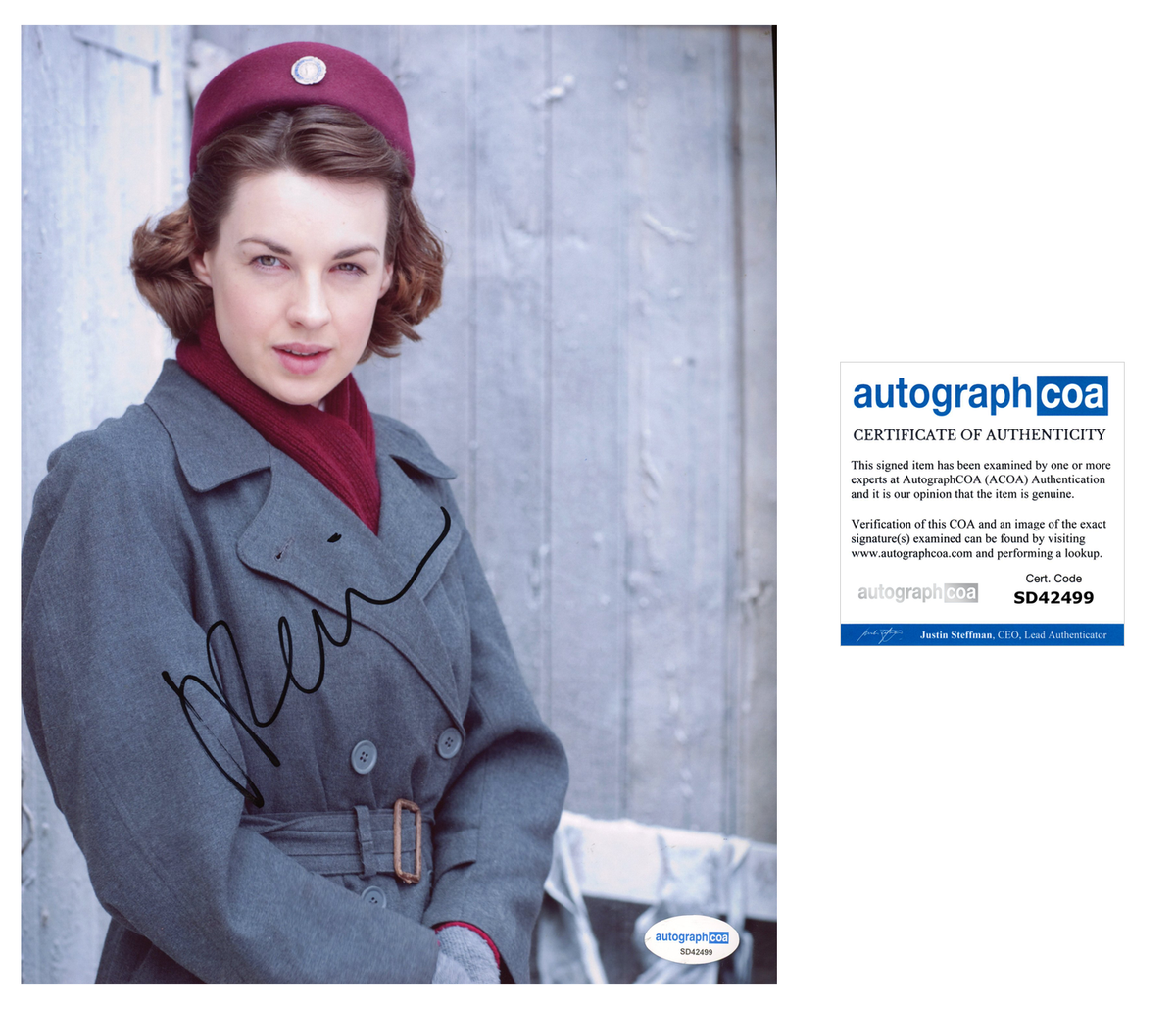 Jessica Raine Call the Midwife Signed Autograph 8x10 Photo ACOA ...