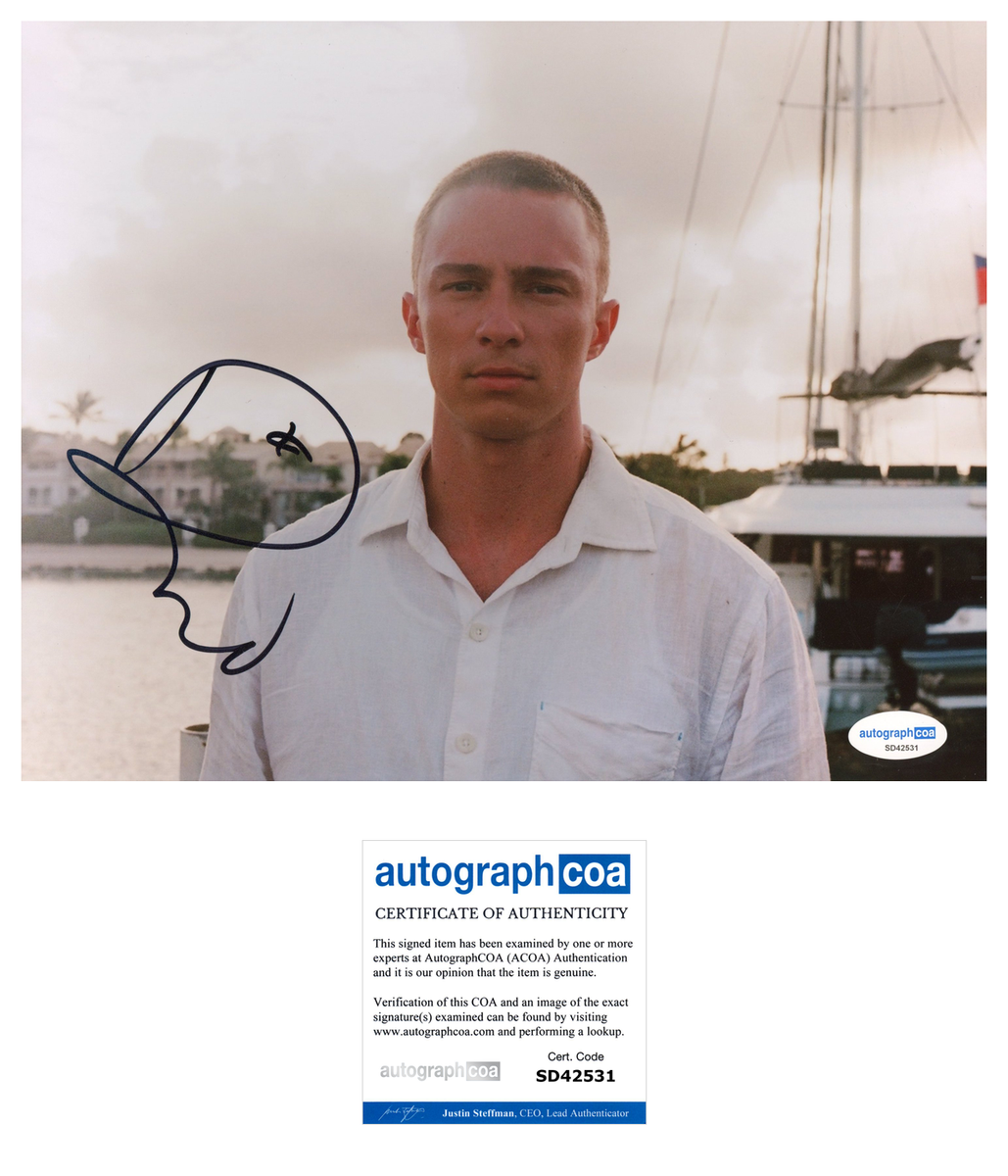 Drew Starkey Outer Banks Signed Autograph 8x10 Photo ACOA | Outlaw ...