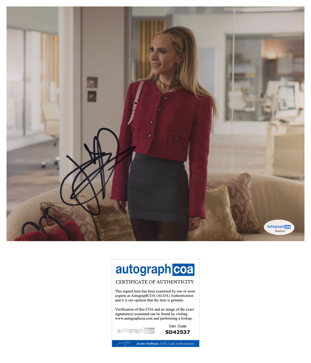 Juno Temple Ted Lasso Signed Autograph 8x10 Photo ACOA | Outlaw Hobbies ...