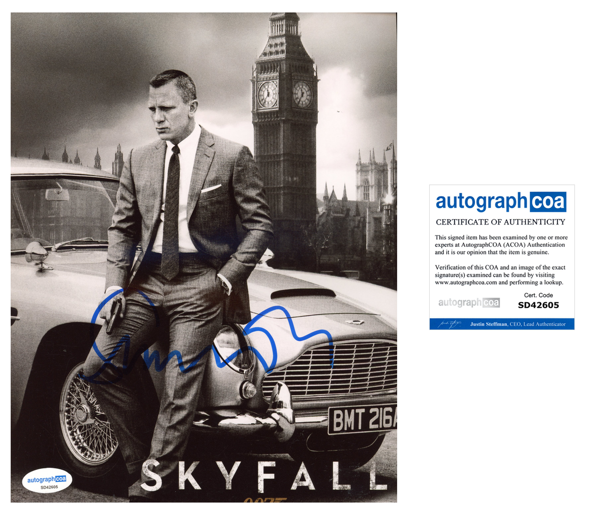 Sam Mendes Bond Signed Autograph 8x10 Photo ACOA | Outlaw Hobbies ...