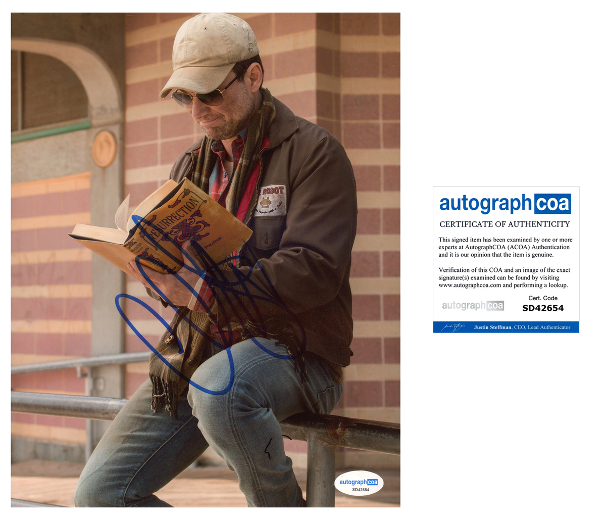 Christian Slater Mr Robot Signed Autograph 8x10 Photo ACOA | Outlaw ...