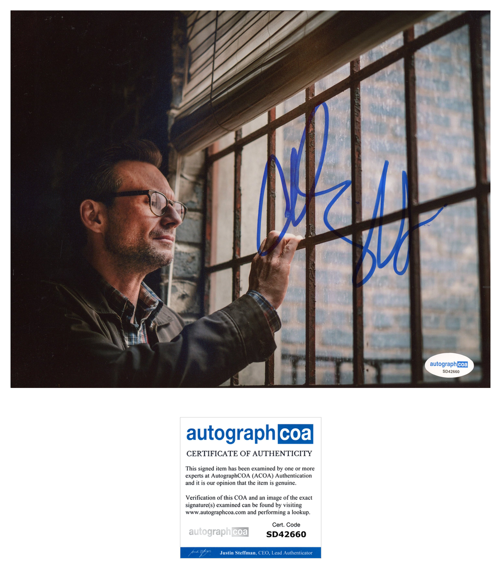 Christian Slater Mr Robot Signed Autograph 8x10 Photo ACOA | Outlaw ...