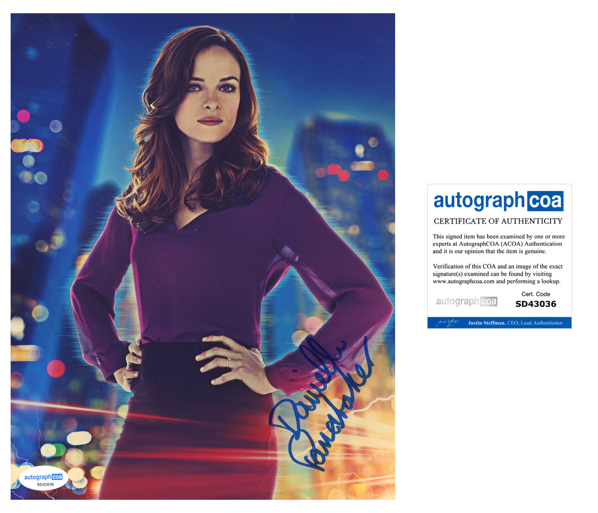 Danielle Panabaker Sexy Signed Autograph 8x10 Photo ACOA | Outlaw ...
