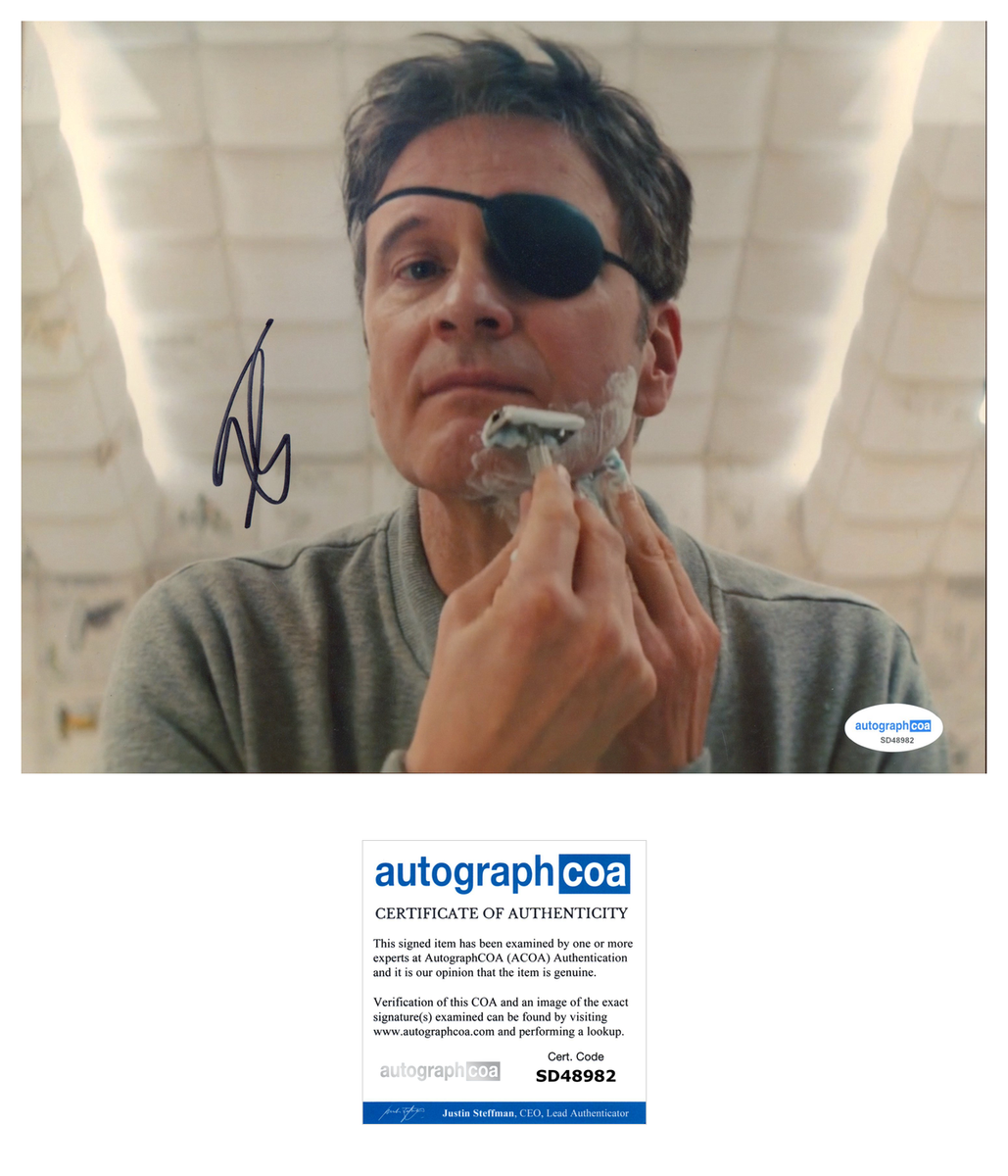 Colin Firth Kingsman Signed Autograph 8x10 Photo ACOA | Outlaw Hobbies ...