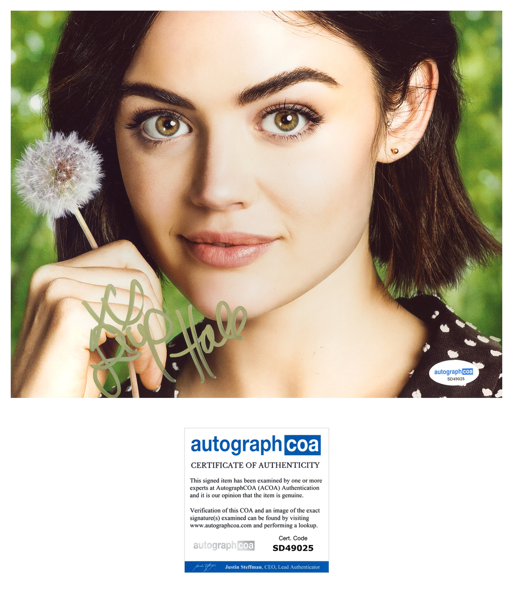 Lucy Hale Sexy Signed Autograph 8x10 Photo ACOA | Outlaw Hobbies ...