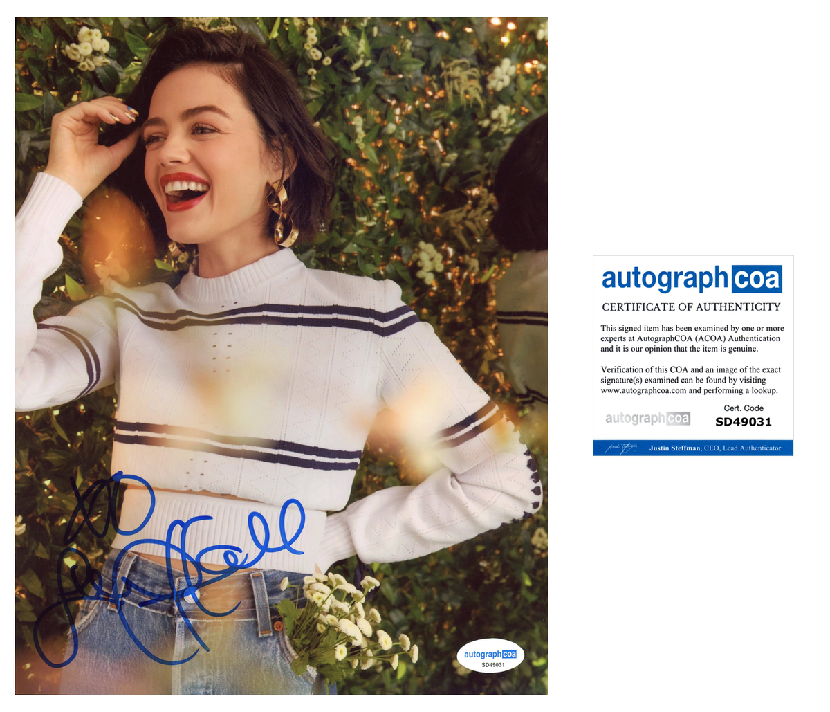 Lucy Hale Sexy Signed Autograph 8x10 Photo ACOA | Outlaw Hobbies ...