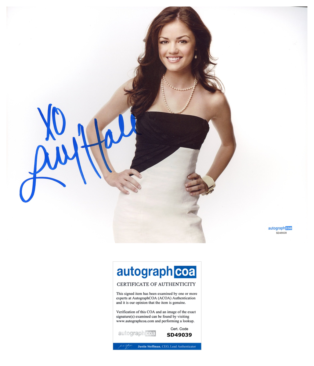 Lucy Hale Sexy Signed Autograph 8x10 Photo ACOA | Outlaw Hobbies ...