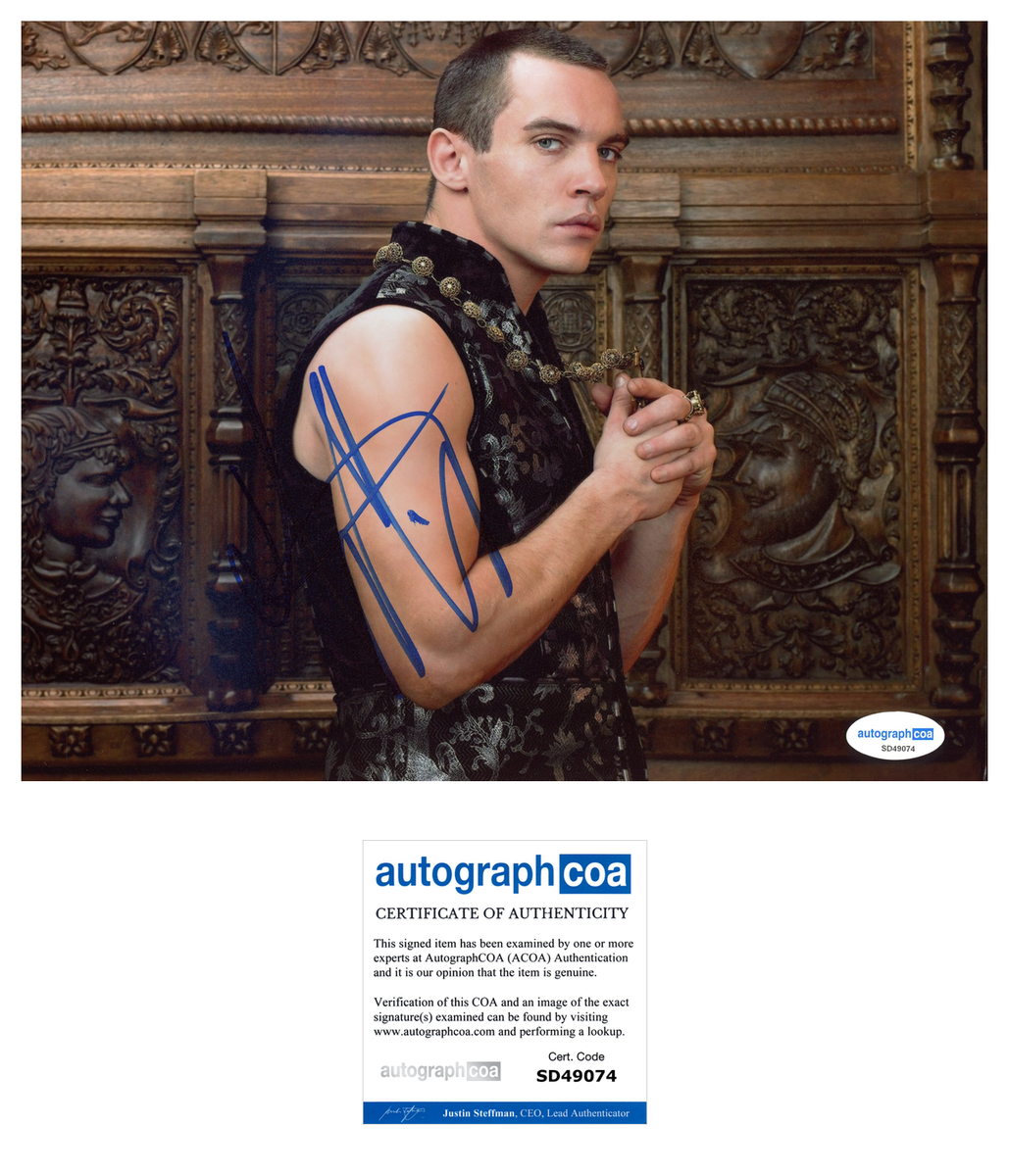 Jonathan Rhys Meyers Tudors Signed Autograph 8x10 Photo ACOA | Outlaw ...