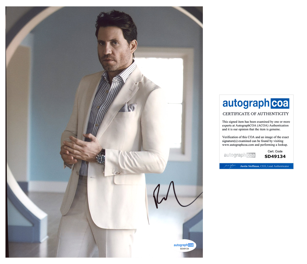 Edgar Ramirez Signed Autograph 8x10 Photo ACOA | Outlaw Hobbies ...