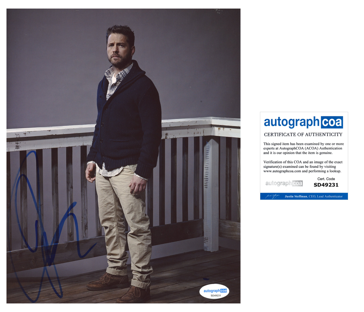 Jason Priestley 90210 Signed Autograph 8x10 Photo ACOA | Outlaw Hobbies ...