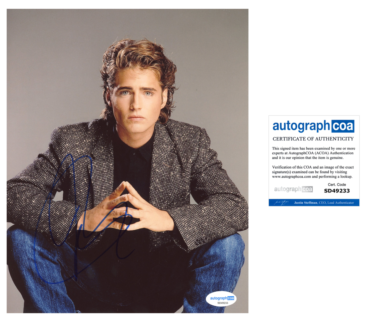 Jason Priestley 90210 Signed Autograph 8x10 Photo ACOA | Outlaw Hobbies ...