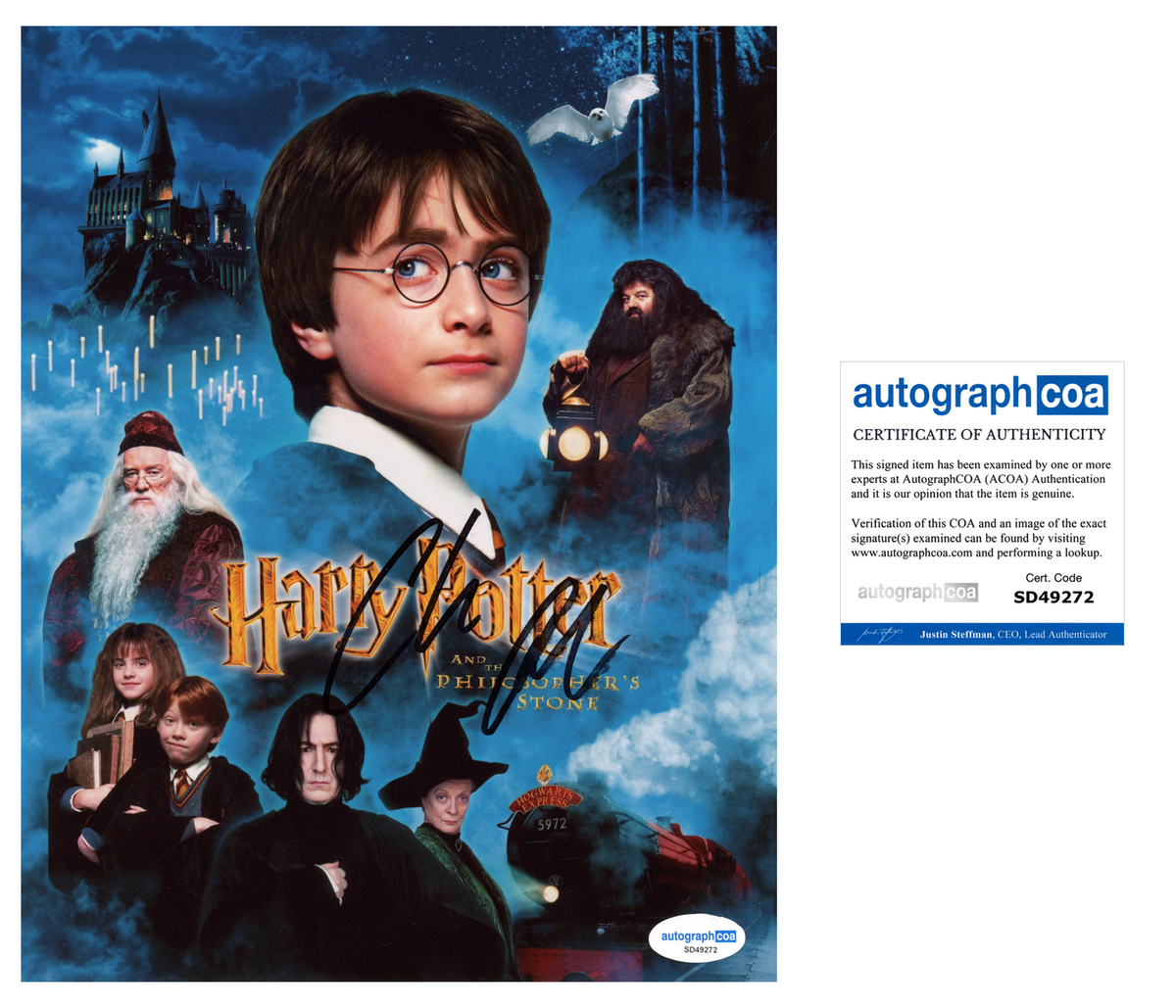 Chris Columbus Harry Potter Signed Autograph 8x10 Photo ACOA | Outlaw ...