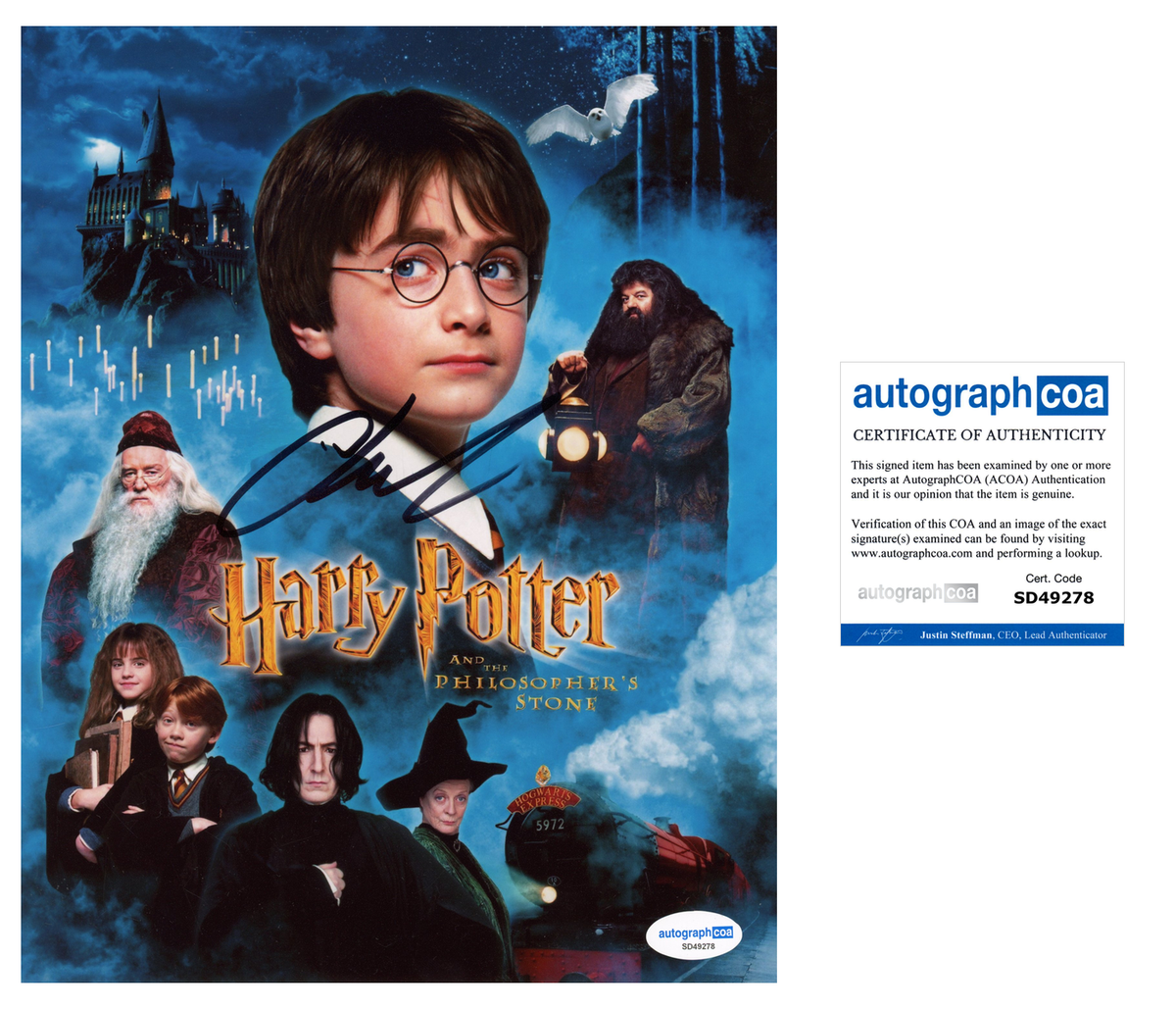 Chris Columbus Harry Potter Signed Autograph 8x10 Photo ACOA | Outlaw ...