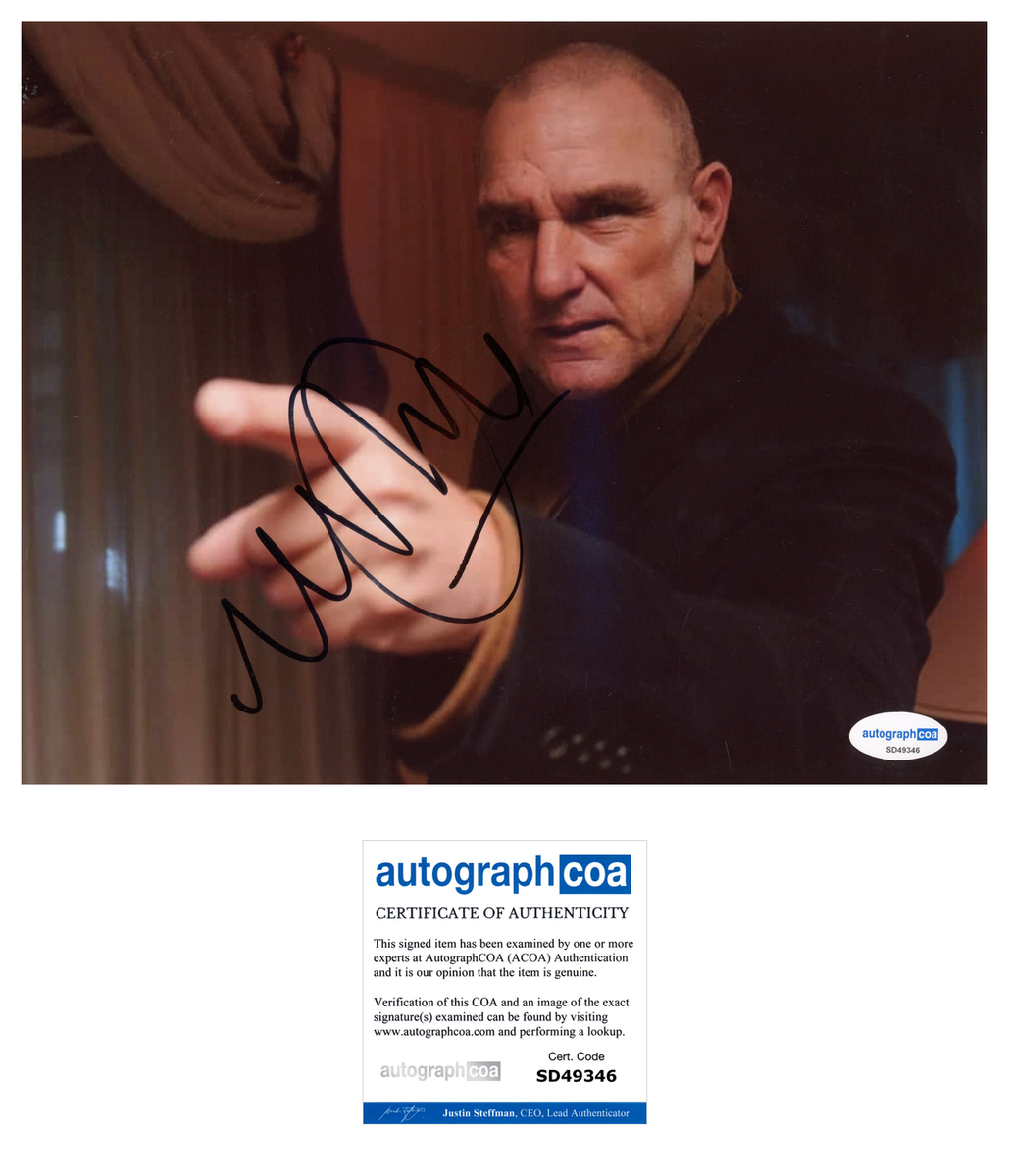 Vinnie Jones Signed Autograph 8x10 Photo ACOA | Outlaw Hobbies ...