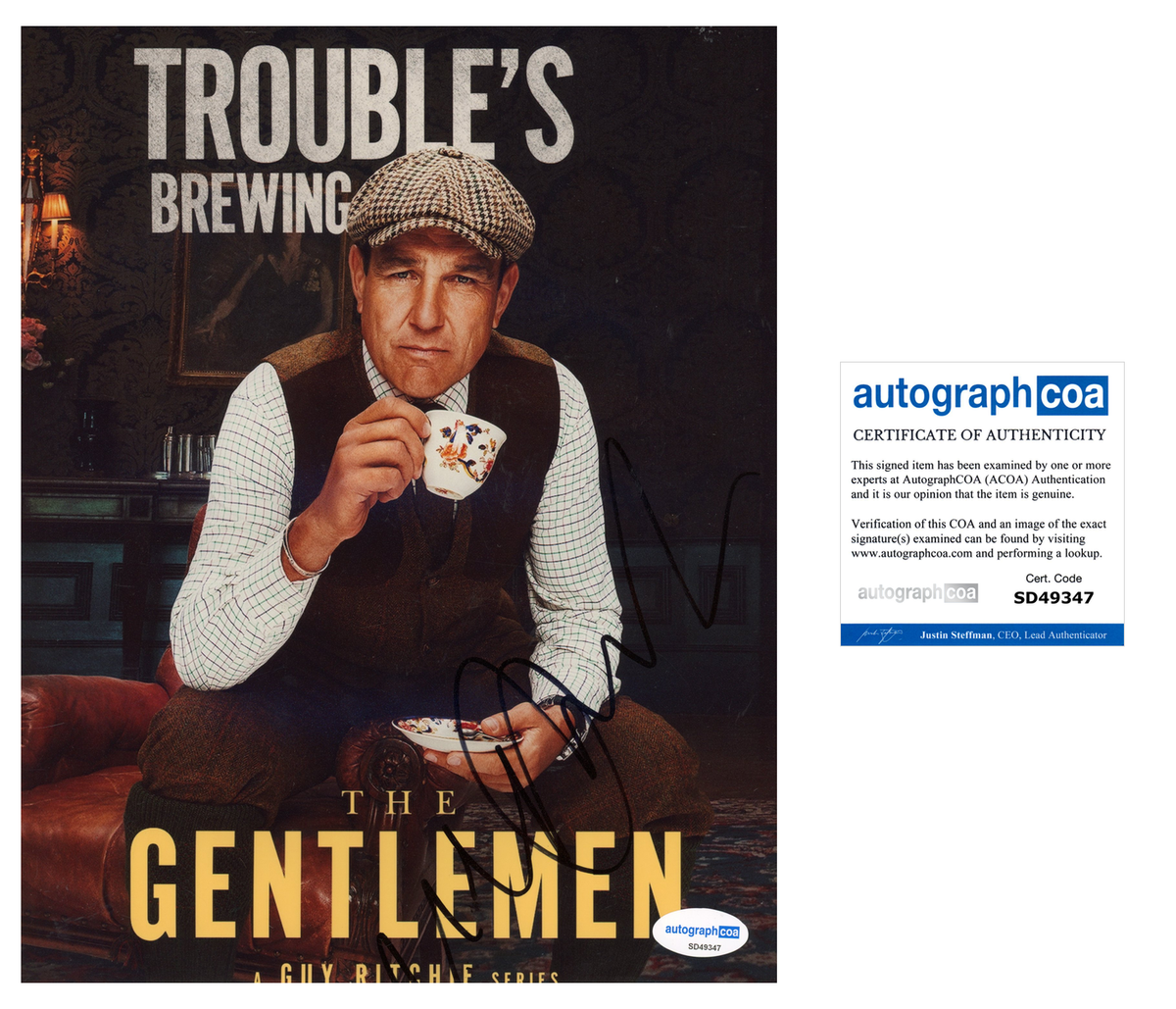 Vinnie Jones Signed Autograph 8x10 Photo ACOA | Outlaw Hobbies ...