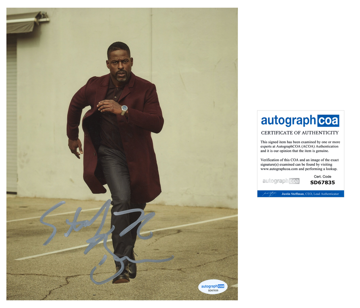 Sterling K Brown Signed Autograph 8x10 Photo ACOA | Outlaw Hobbies ...