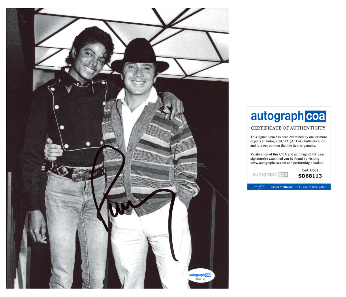 Paul Anka Singer Signed Autograph 8x10 Photo ACOA | Outlaw Hobbies ...