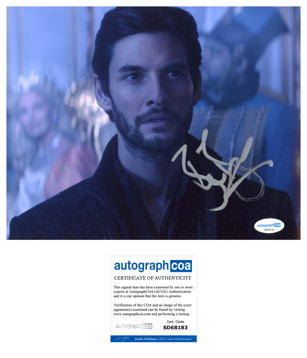 Ben Barnes Shadow and Bone Signed Autograph 8x10 Photo ACOA | Outlaw ...