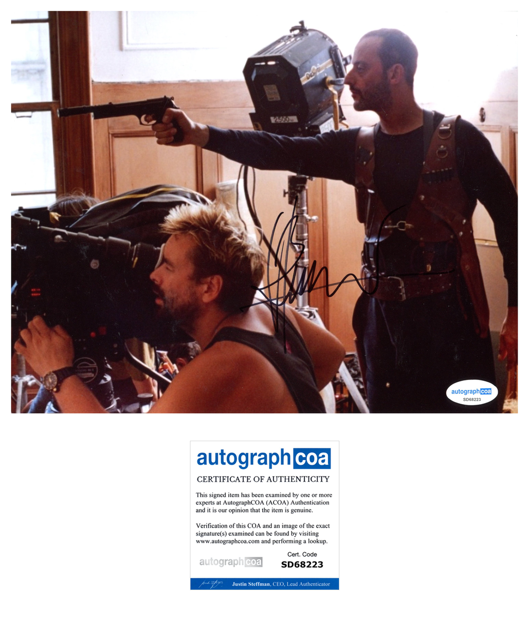 Luc Besson Leon Signed Autograph 8x10 Photo ACOA | Outlaw Hobbies ...