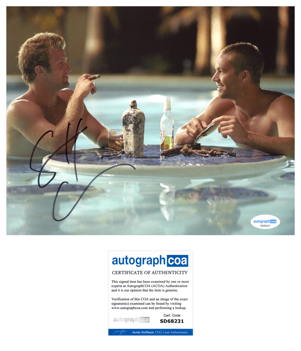 Scott Caan Into the Blue Signed Autograph 8x10 Photo ACOA | Outlaw ...