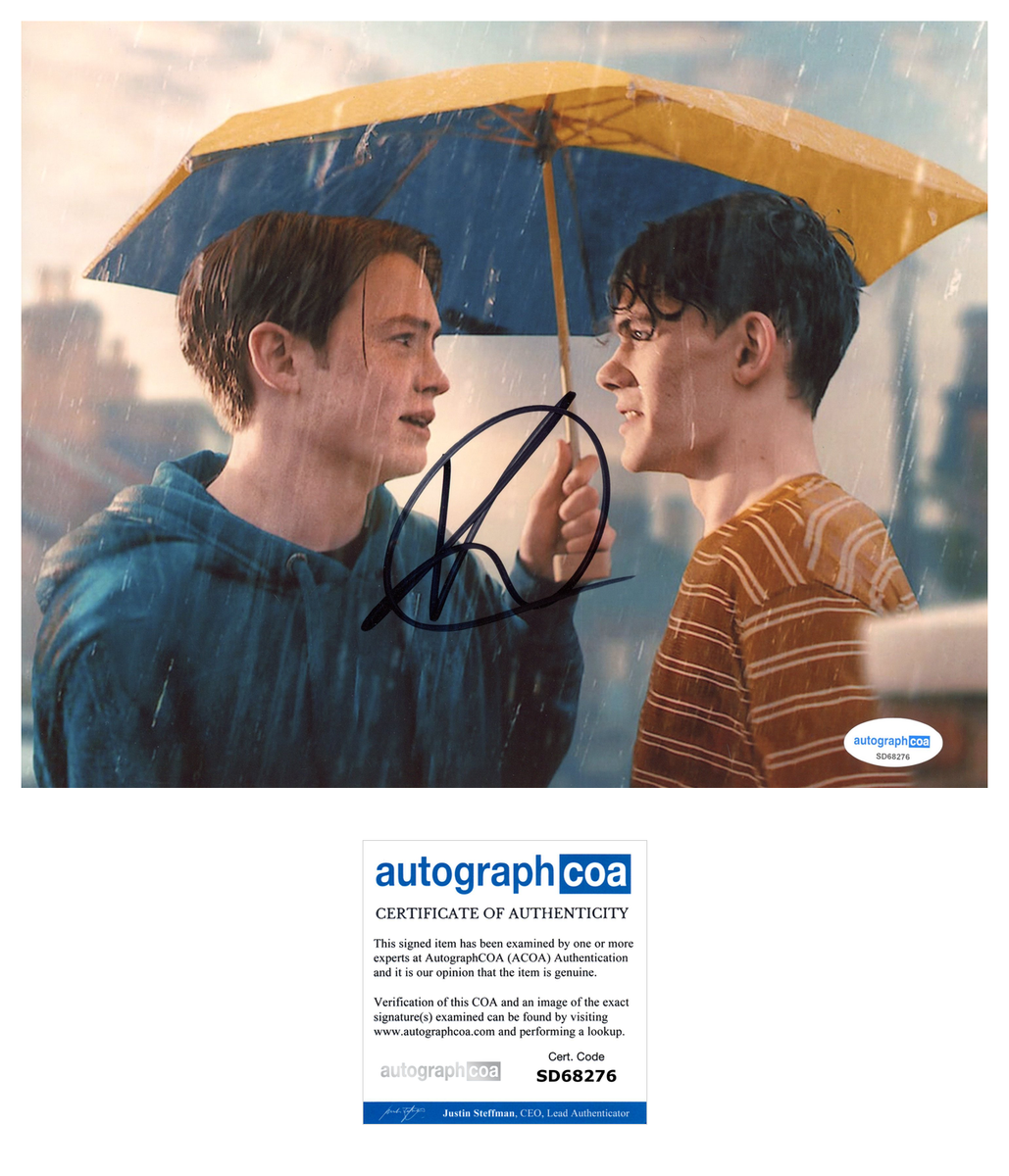 Kit Connor Heartstopper Signed Autograph 8x10 Photo ACOA | Outlaw ...
