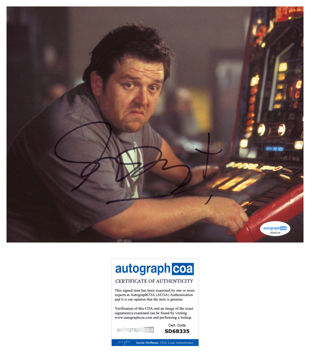 Nick Frost Shaun of the Dead Signed Autograph 8x10 Photo ACOA | Outlaw ...