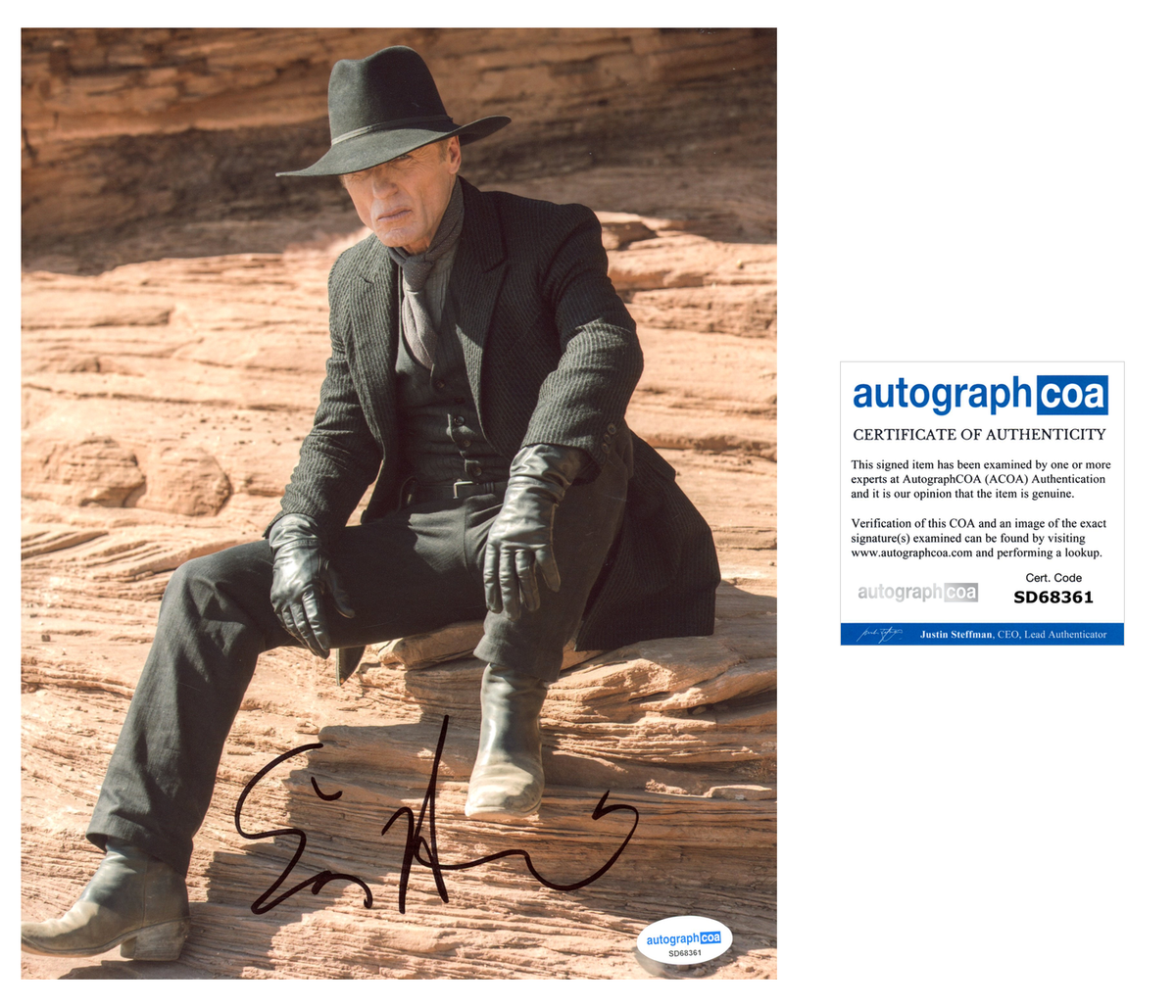 Ed Harris Westworld Signed Autograph 8x10 Photo ACOA | Outlaw Hobbies ...