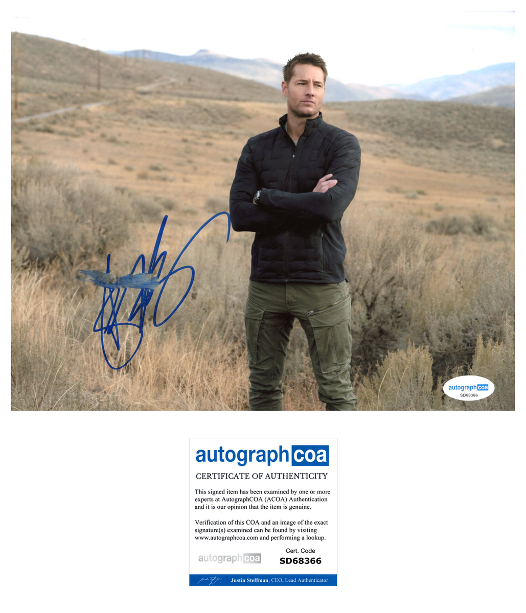 Justin Hartley Tracker Signed Autograph 8x10 Photo ACOA | Outlaw ...