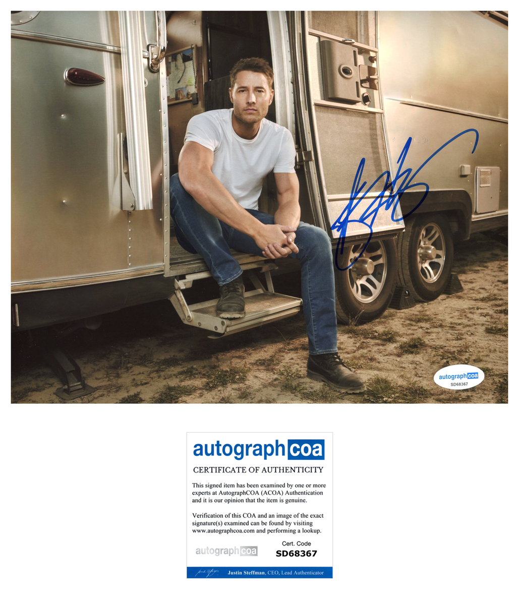 Justin Hartley Tracker Signed Autograph 8x10 Photo ACOA | Outlaw ...