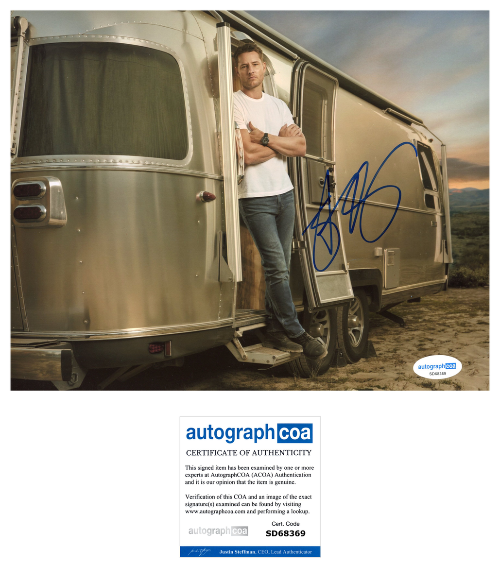 Justin Hartley Tracker Signed Autograph 8x10 Photo ACOA | Outlaw ...