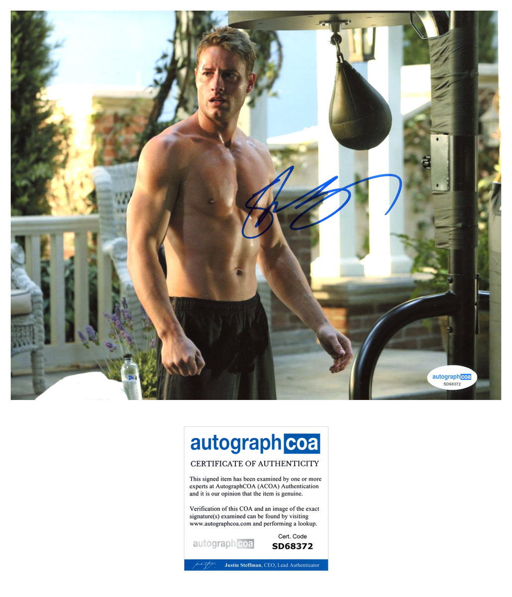 Justin Hartley Tracker Signed Autograph 8x10 Photo ACOA | Outlaw ...