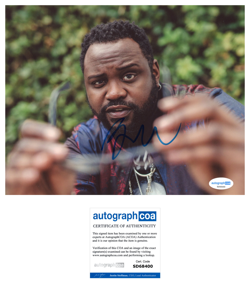 Brian Tyree Henry Atlanta Signed Autograph 8x10 Photo ACOA | Outlaw ...