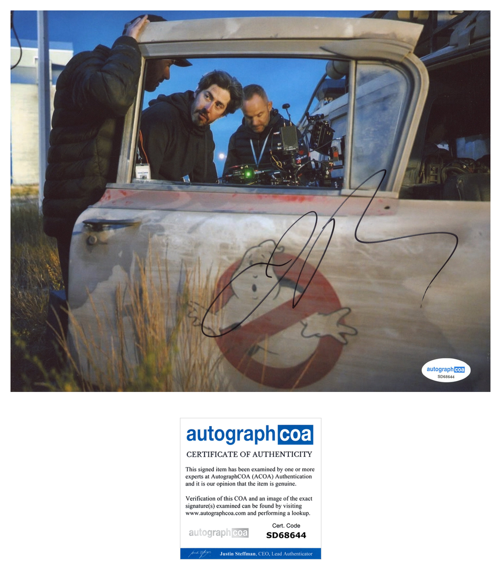 Jason Reitman Ghostbusters Signed Autograph 8x10 Photo ACOA | Outlaw ...