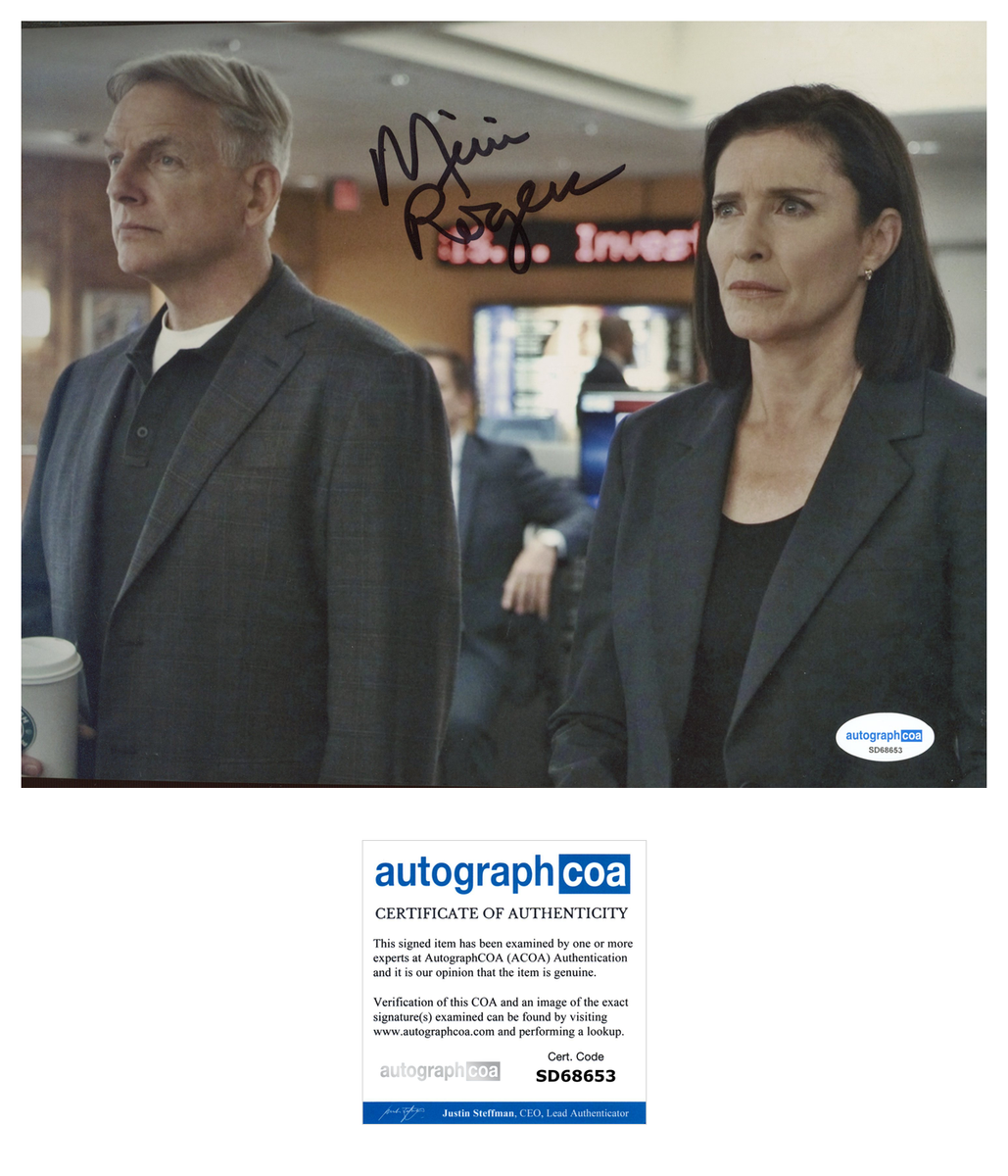 Mimi Rogers NCIS Signed Autograph 8x10 Photo ACOA | Outlaw Hobbies ...