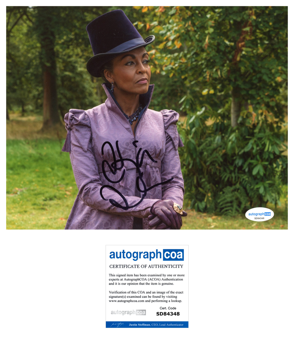 Adjoa Andoh Bridgerton Signed Autograph 8x10 Photo ACOA | Outlaw ...