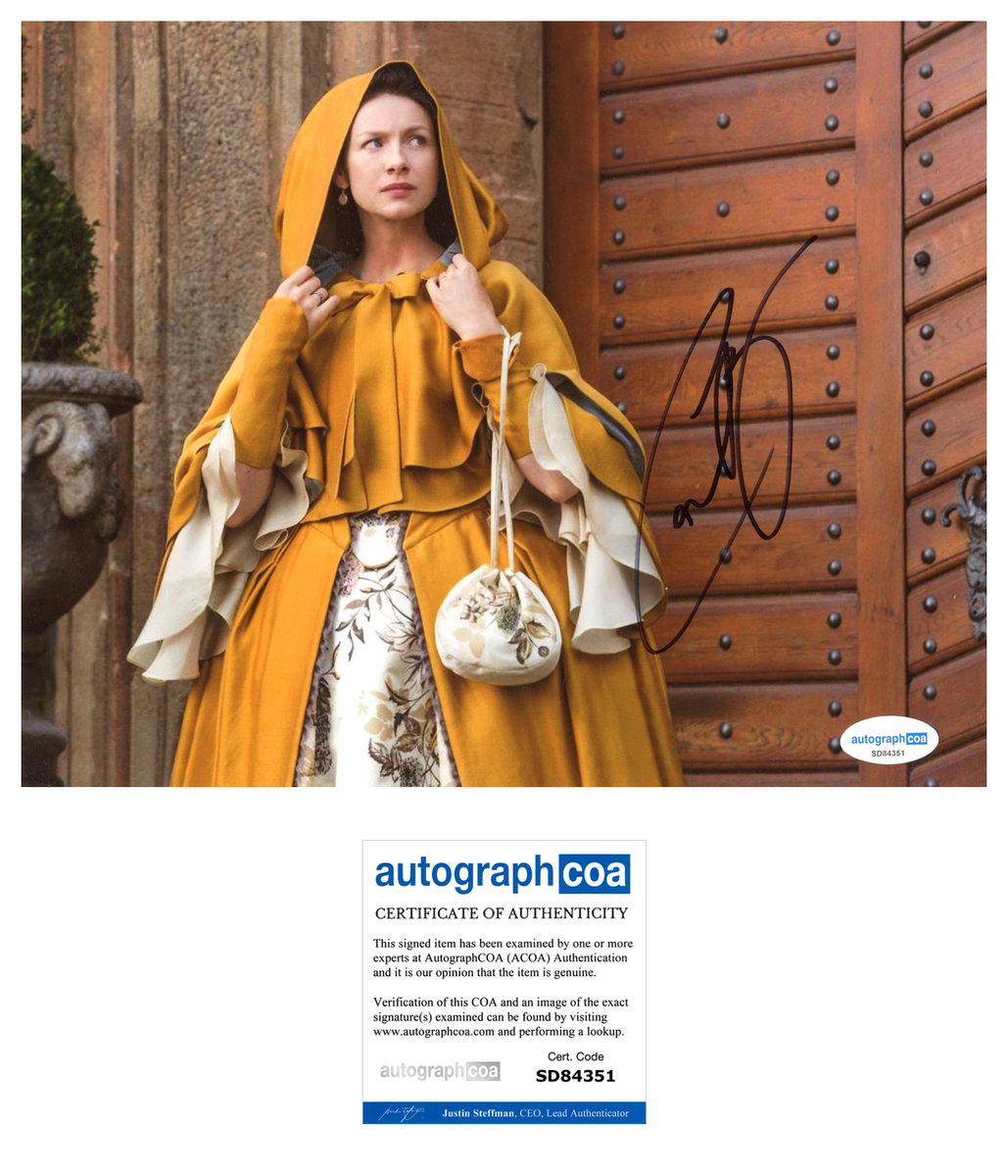 Caitriona Balfe Outlander Signed Autograph 8x10 Photo ACOA | Outlaw ...