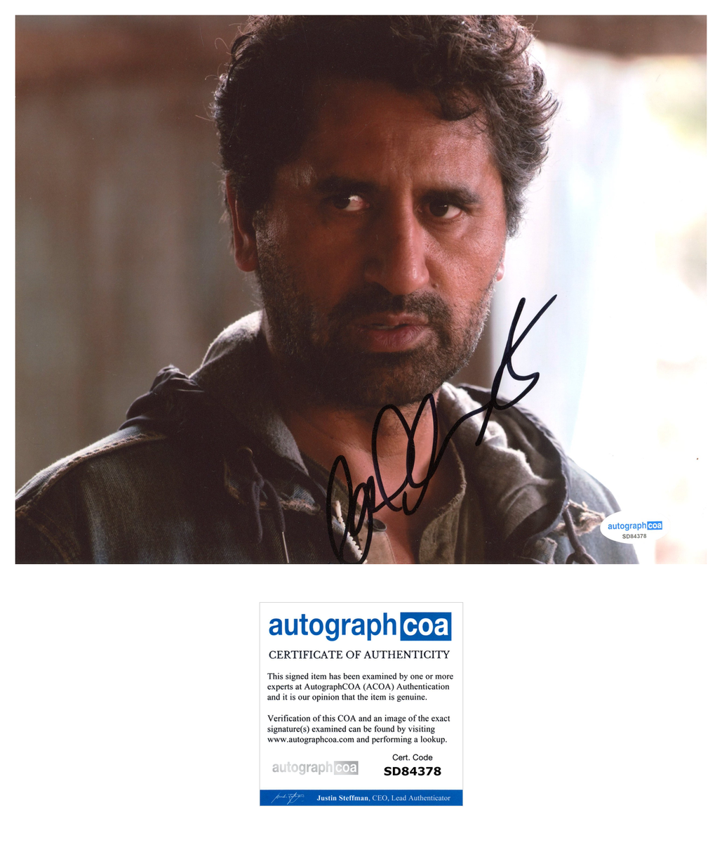 Cliff Curtis Fear the Walking Dead Signed Autograph 8x10 Photo ACOA ...