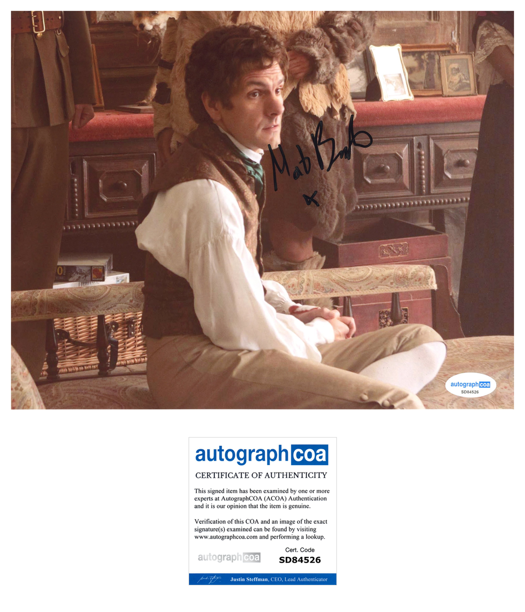 Matthew Baynton Ghosts Signed Autograph 8x10 Photo ACOA– Outlaw Hobbies ...