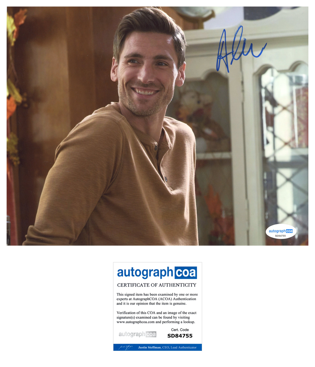 Andrew Walker Hallmark Signed Autograph 8x10 Photo ACOA | Outlaw ...
