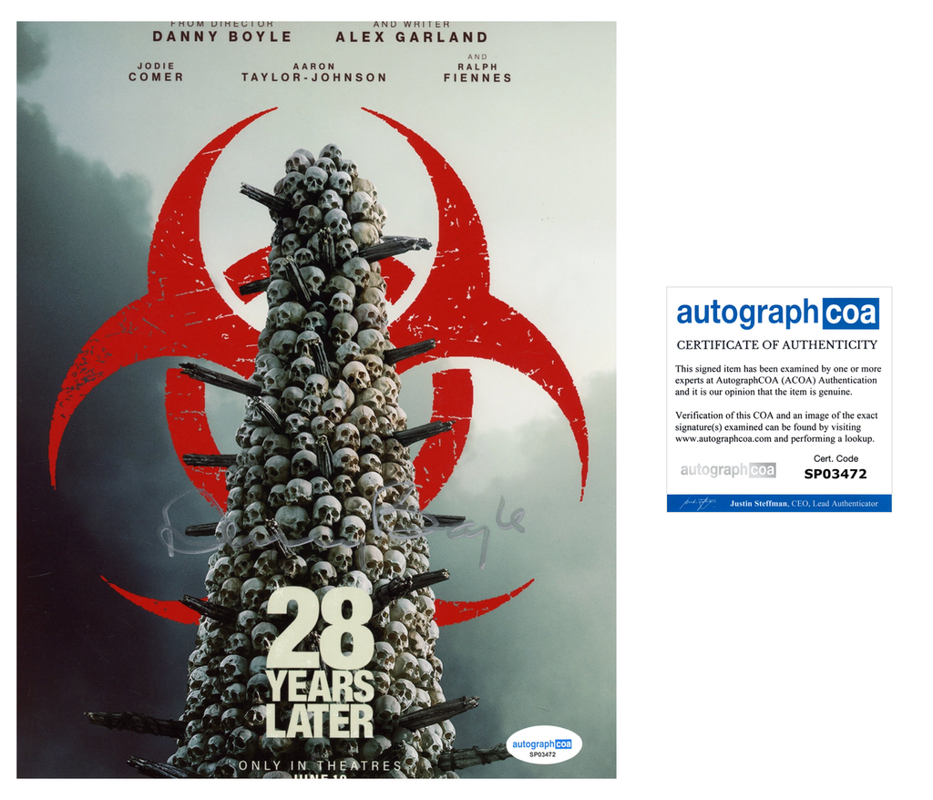 Danny Boyle 28 Years Later Signed Autograph 8x10 Photo ACOA | Outlaw ...