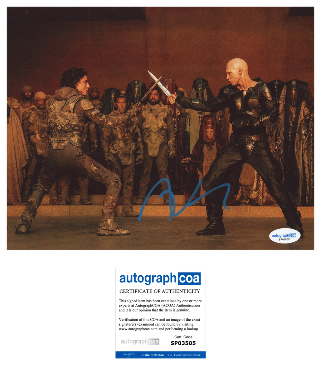 Austin Butler Dune Signed Autograph 8x10 Photo ACOA | Outlaw Hobbies ...