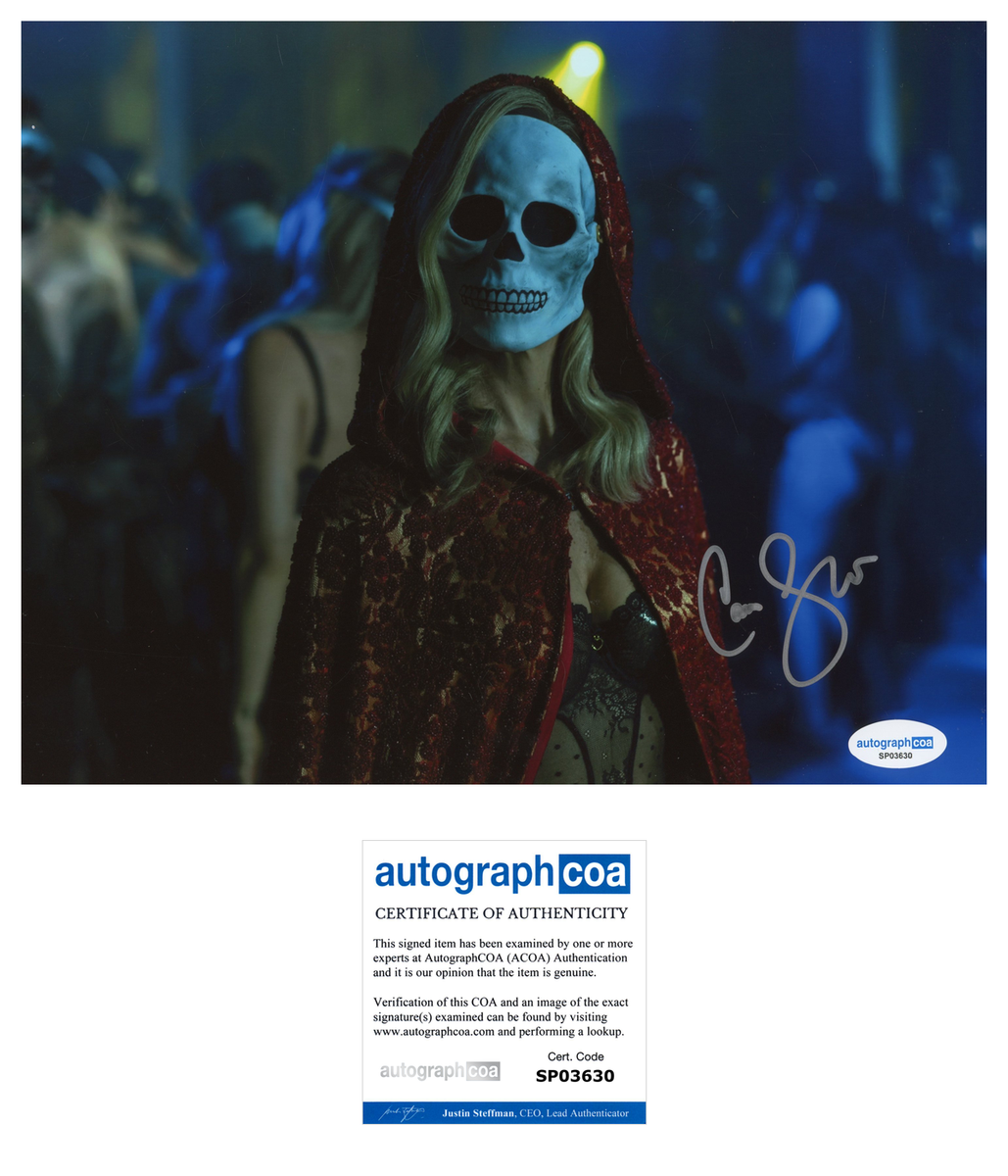 Carla Gugino House of Usher Signed Autograph 8x10 Photo ACOA | Outlaw ...