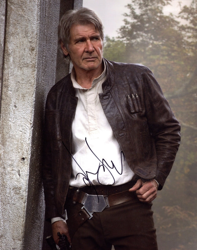 Harrison Ford Star Wars Signed Autograph 11x14 Photo ACOA | Outlaw ...
