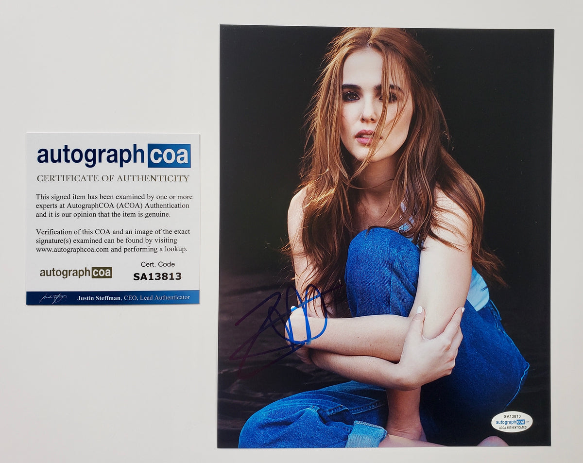 Zoey Deutch Sexy Signed Autograph 8x10 Photo ACOA #8 | Outlaw Hobbies ...