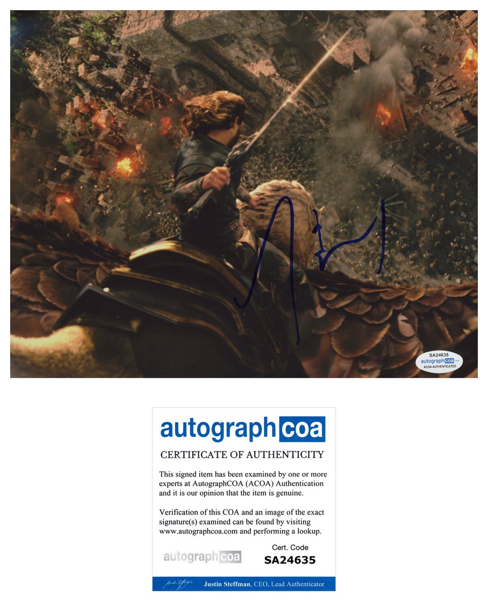 Travis Fimmel Signed Autograph Photo 8x10 ACOA Warcraft | Outlaw ...